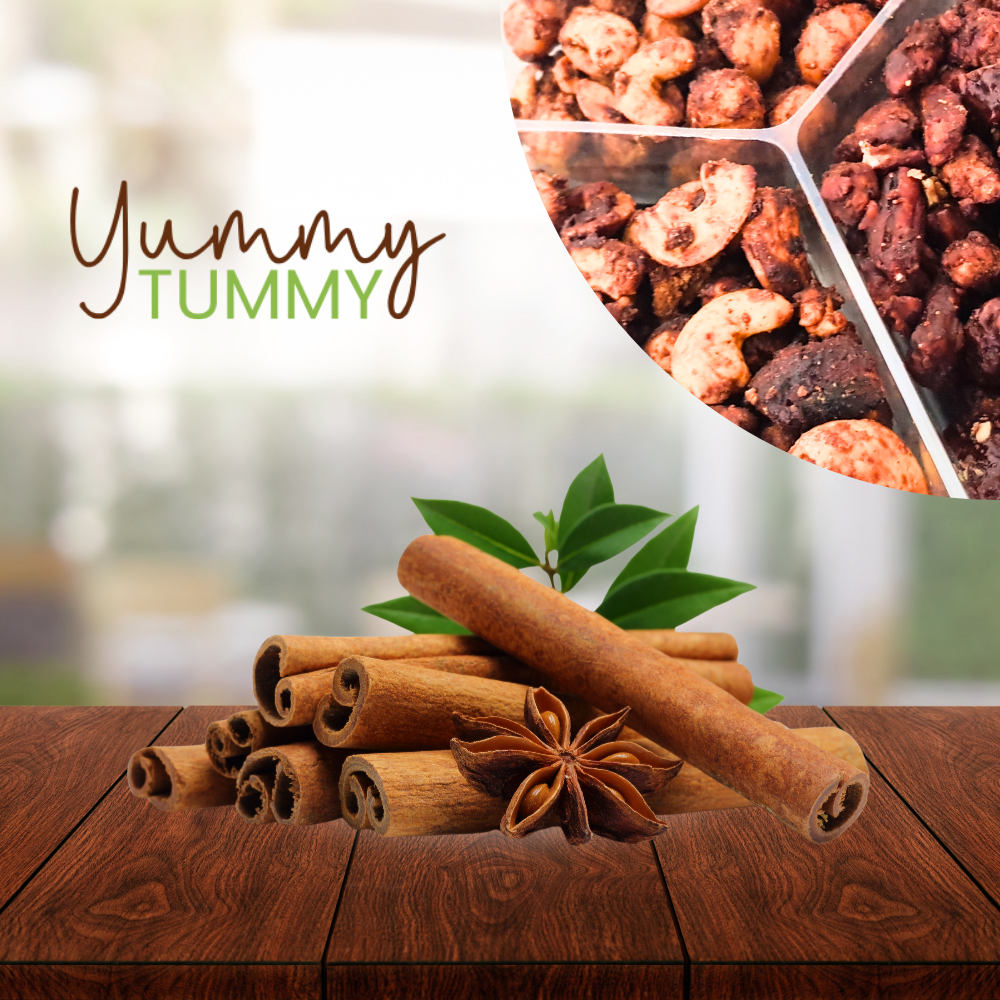 Mixed Nuts – Cinnamon & Vanilla Delight - Dovi Peanuts t/a Yummy Tummy ...